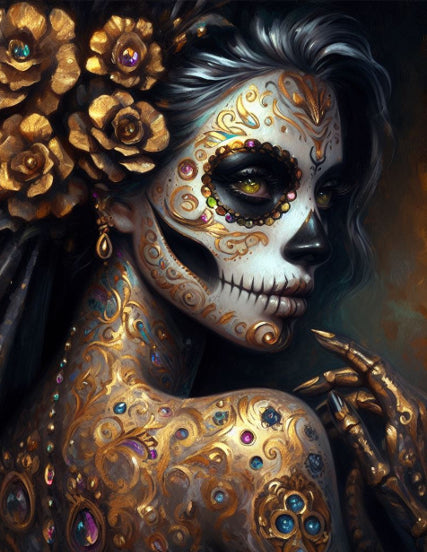 "Muerte en Oro " – Art of Trinity Rose